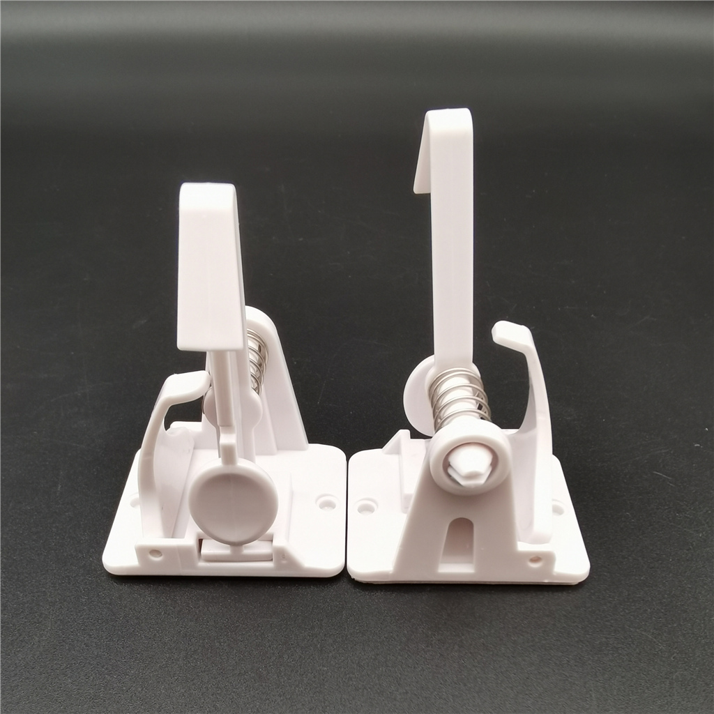 Plastic child safety spring latch drawer cabinet lock - Xiamen Sunglan ...