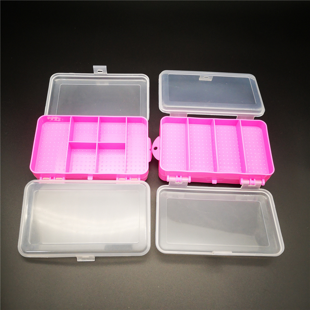 10-Slot Double-Sided Lockable Pill Organizer | Secure Plastic Storage ...