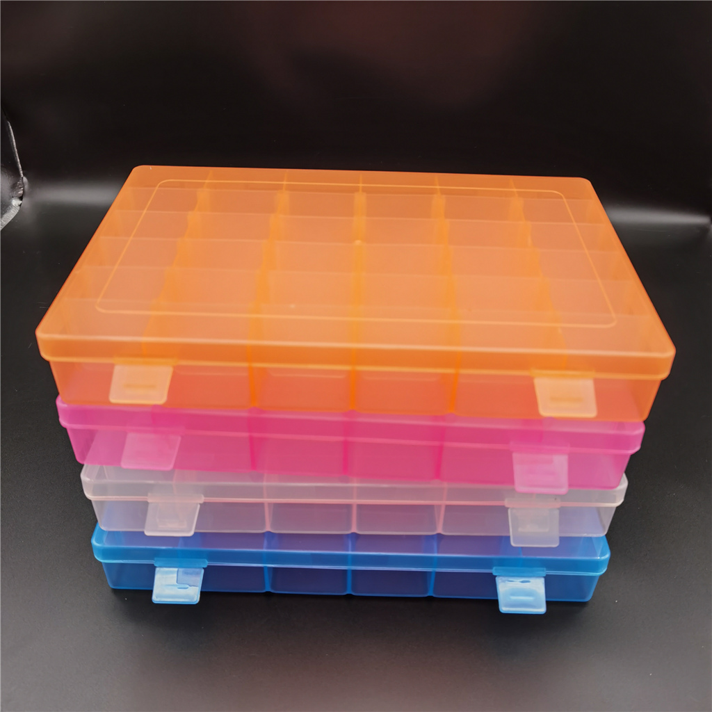 Plastic detachable 36 slots storage box container - Xiamen Sunglan Imp ...