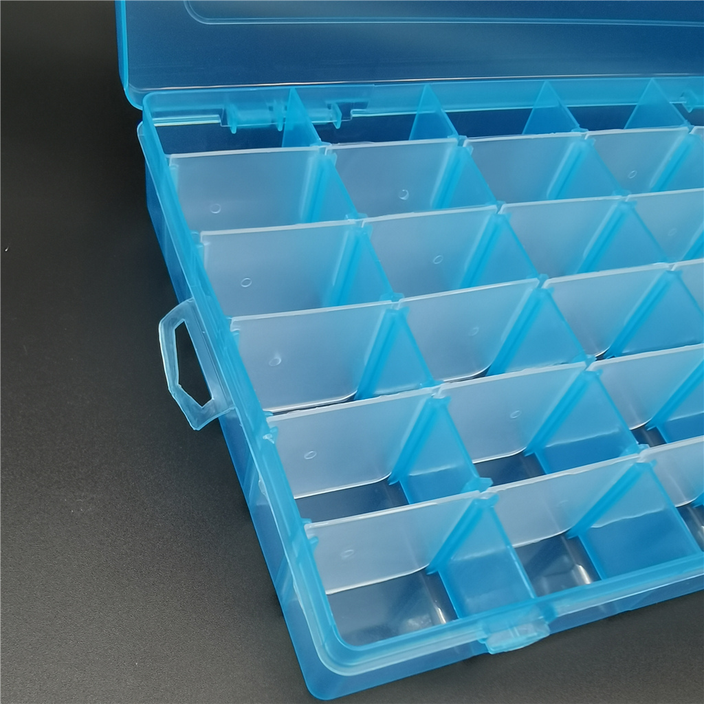 Plastic detachable 36 slots storage box container - Xiamen Sunglan Imp ...