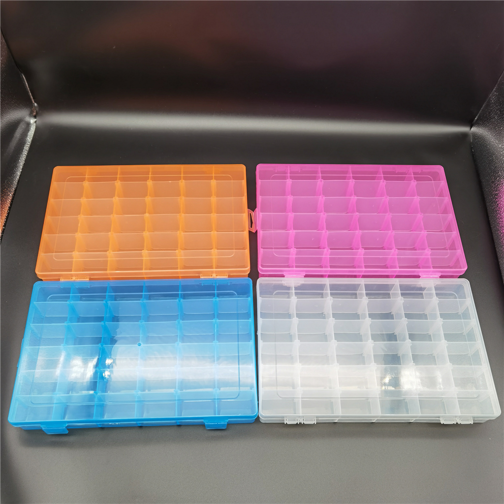 Plastic detachable 36 slots storage box container - Xiamen Sunglan Imp ...