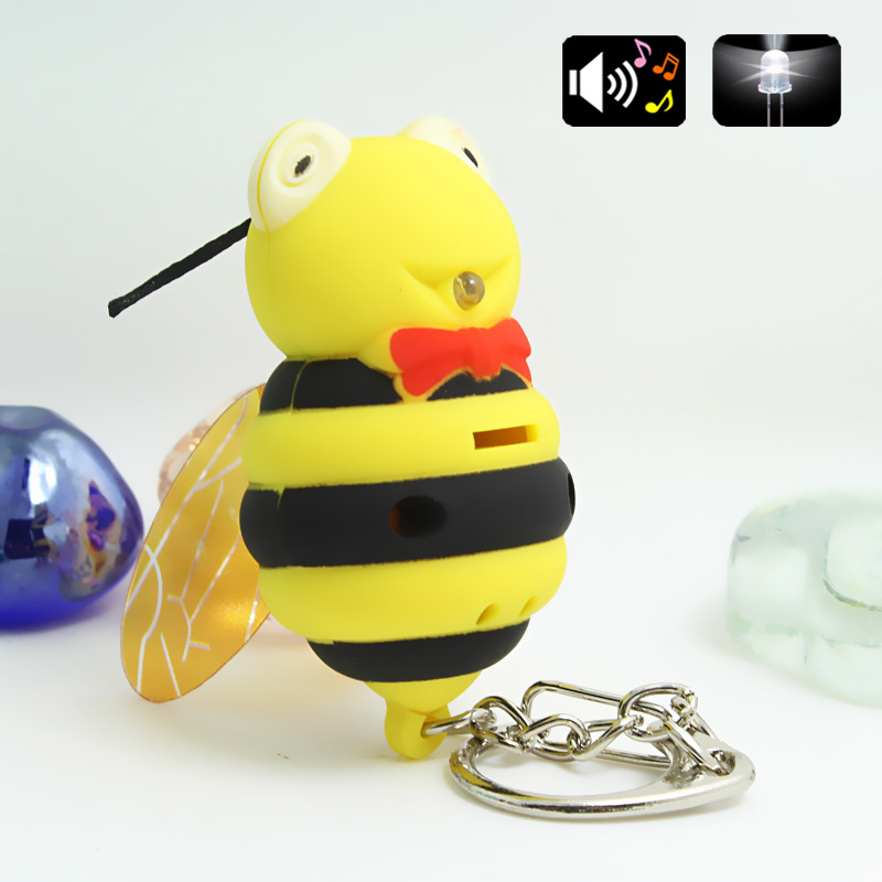 LED light bee with sound keychain - Xiamen Sunglan Imp. & Exp.Co.,Ltd ...