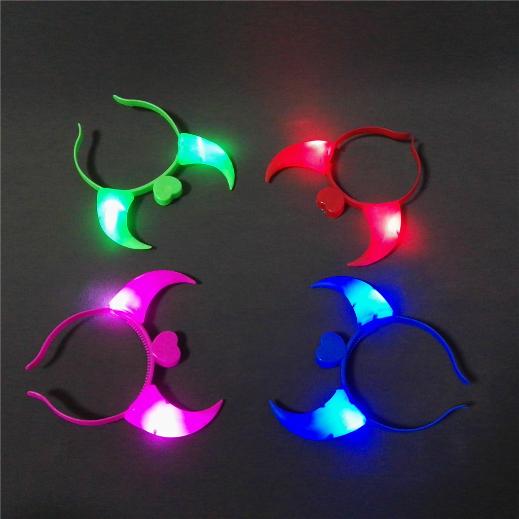 LED Flash Devil Horns Party Headband - Xiamen Sunglan Imp. & Exp.Co ...
