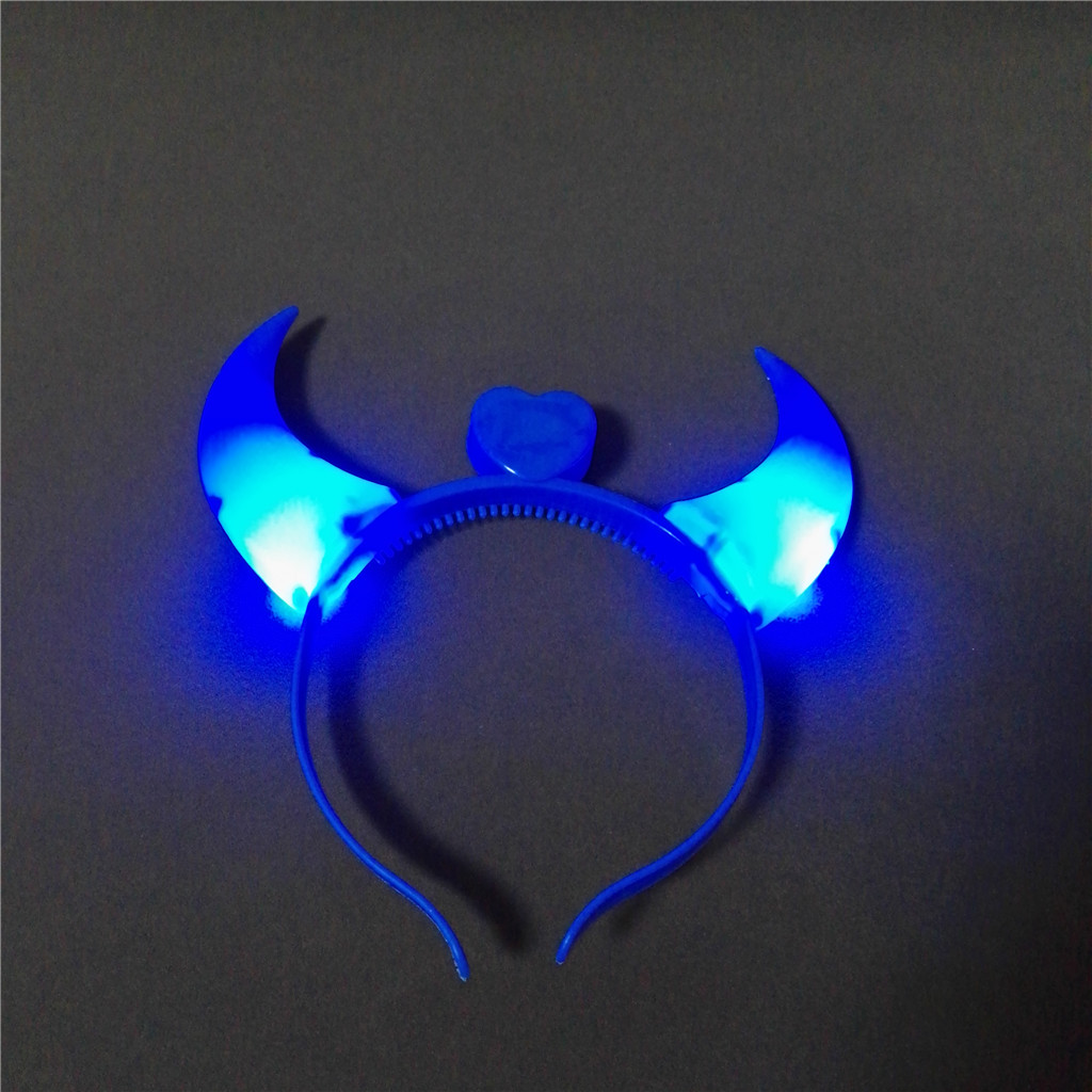 LED Flash Devil Horns Party Headband - Xiamen Sunglan Imp. & Exp.Co ...