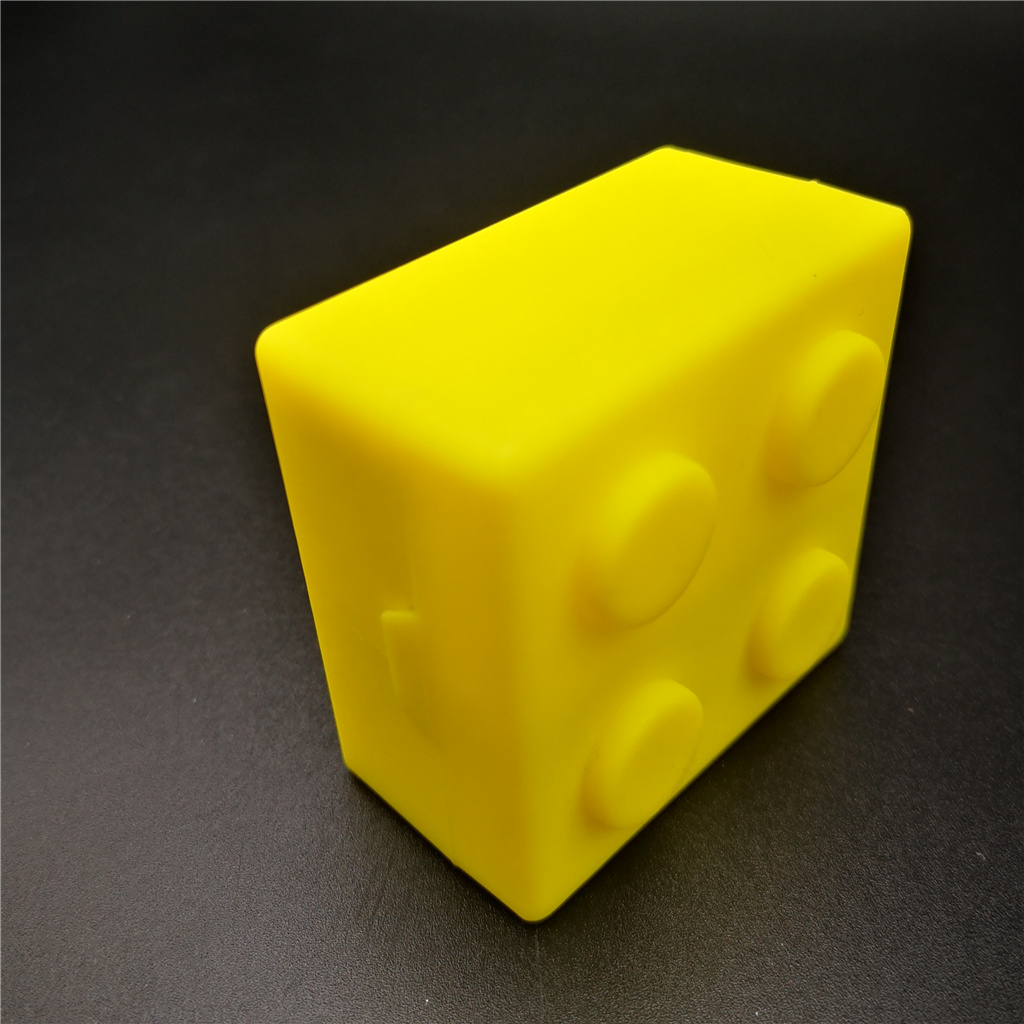 Building Block Style Pill Organizer Box - 4 Compartments | Durable ...