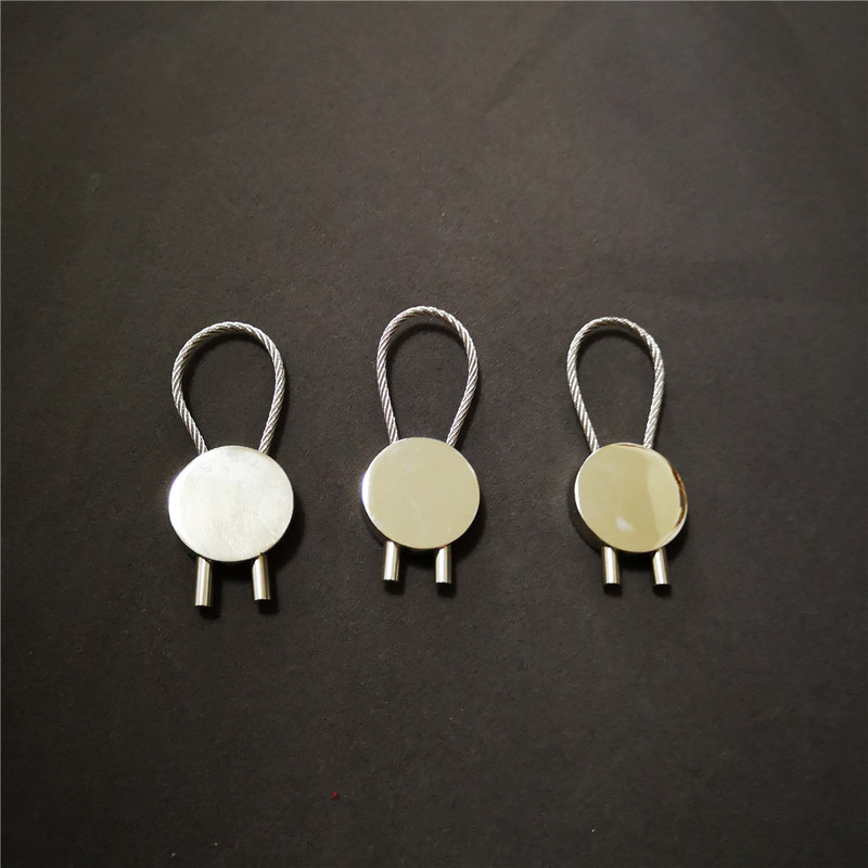 Stainless steel round wire rope key chain - Xiamen Sunglan Imp. & Exp ...