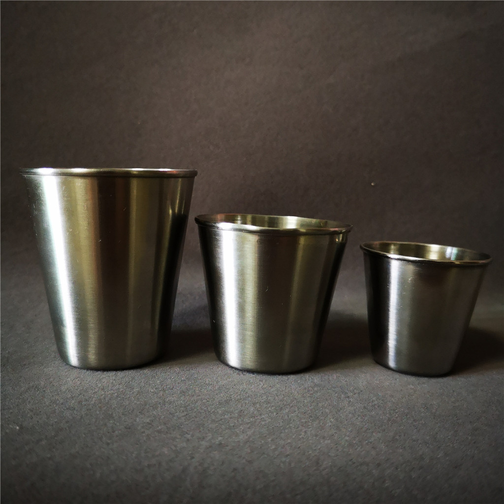 Stainless Steel Shot Glass drinking cups - Xiamen Sunglan Imp. & Exp.Co ...